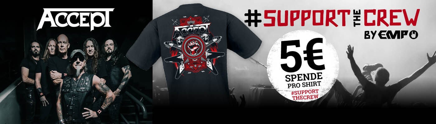 Accept Merchandise online kaufen | Band Merch Shop EMP