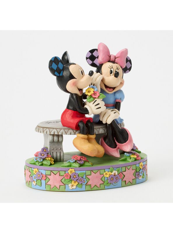 Mickey & Minnie on spring bench | Mickey Mouse Sammelfiguren | EMP