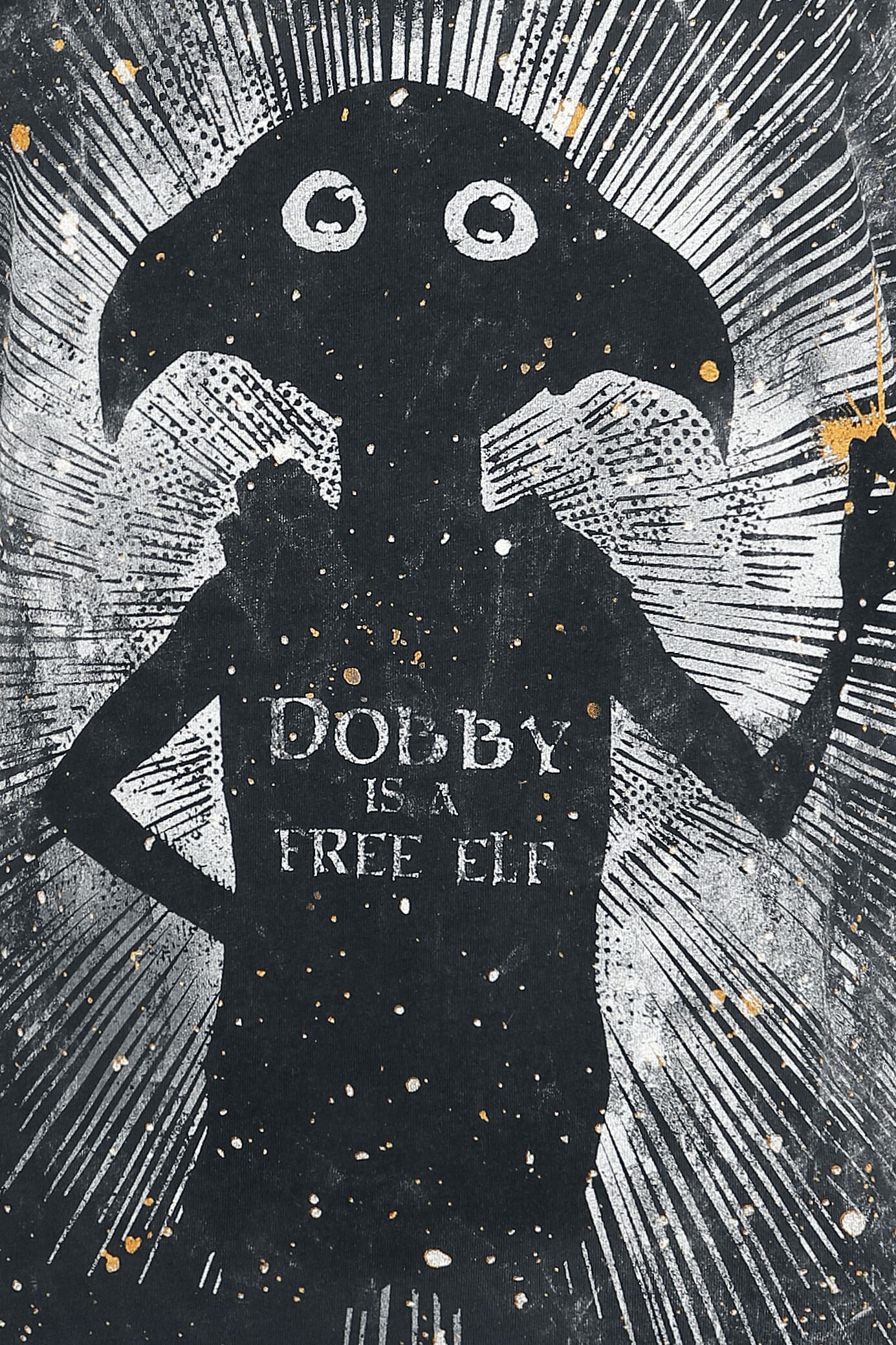 Dobby Is A Free Elf T-Shirt | Harry Potter | EMP | EMP