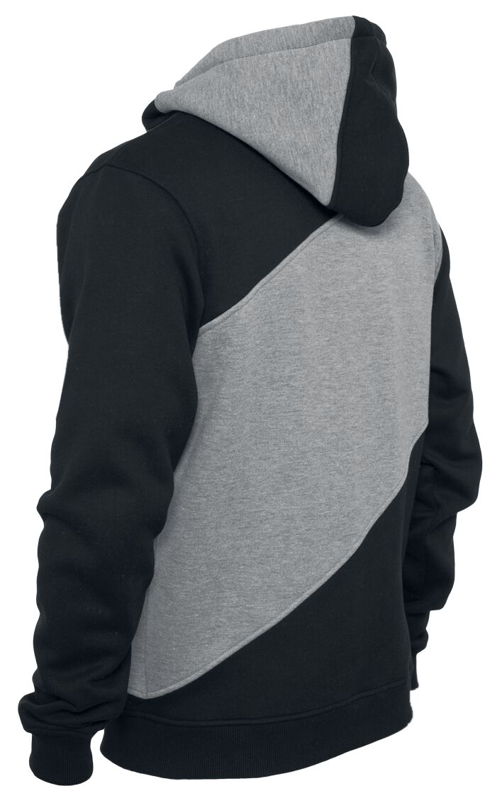 Zig Zag Zip Hoodie | Urban Classics Kapuzenjacke | EMP