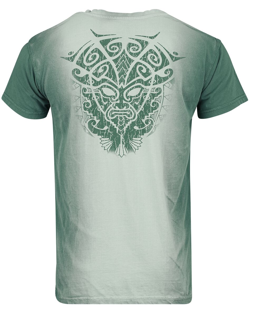 Aztec Mask Tattoo | Outer Vision T-Shirt | EMP