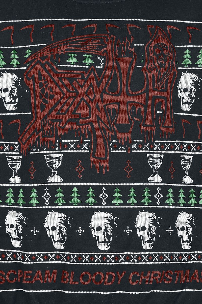 Holiday Sweater - Scream Bloody Christmas | Death Weihnachtspullover | EMP