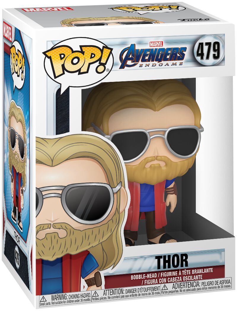 [Funko Pop] Figurine Captain America with Thor's hammer (Avengers ...