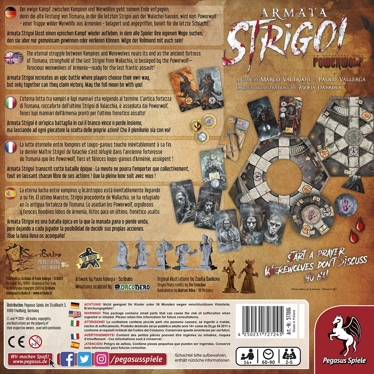 Armata Strigoi | Powerwolf Brettspiel | EMP