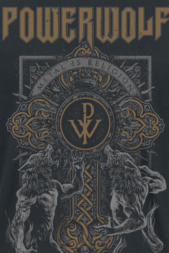 Wolf Cross | Powerwolf T-Shirt | EMP