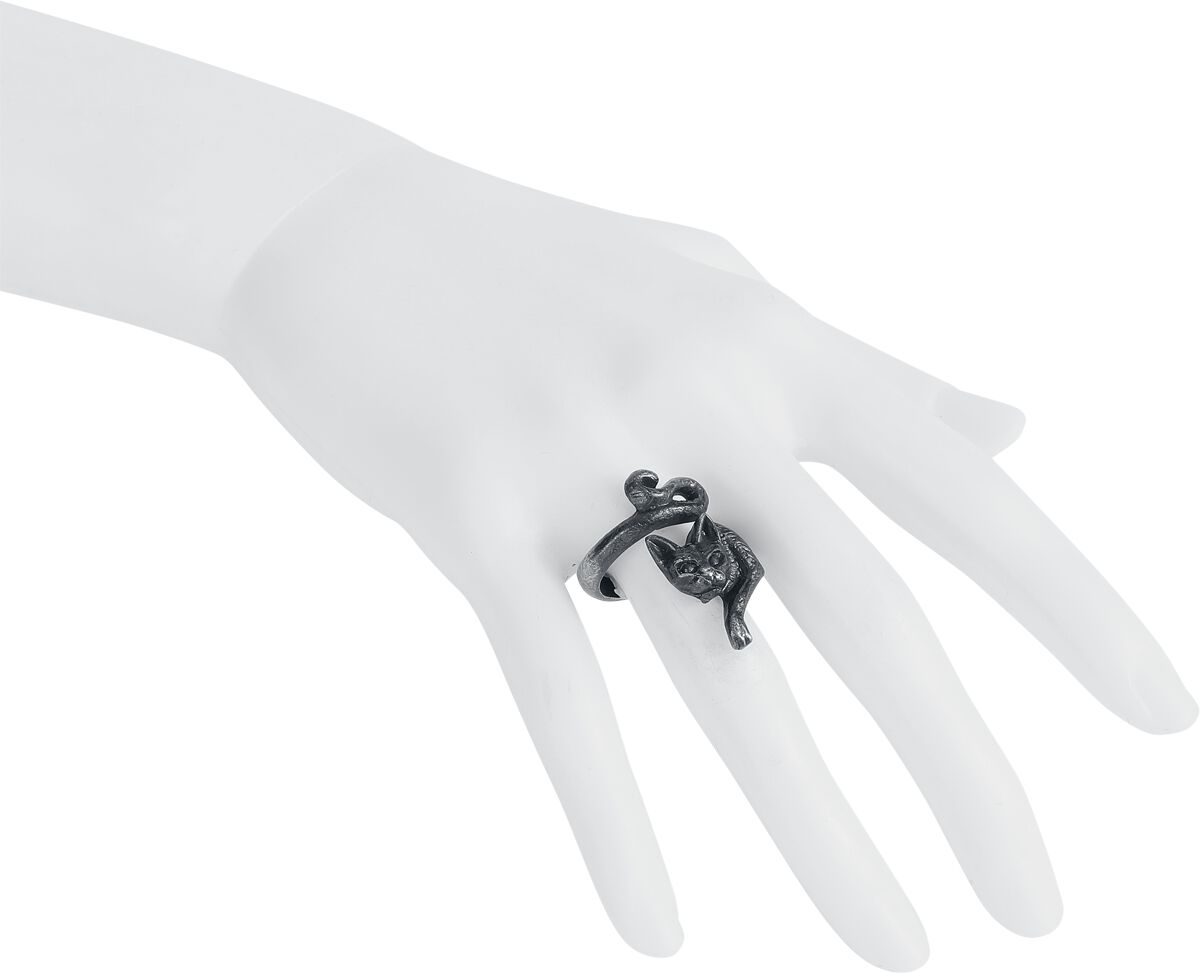 Le Chat Noir Ring | Alchemy Gothic Ring | EMP