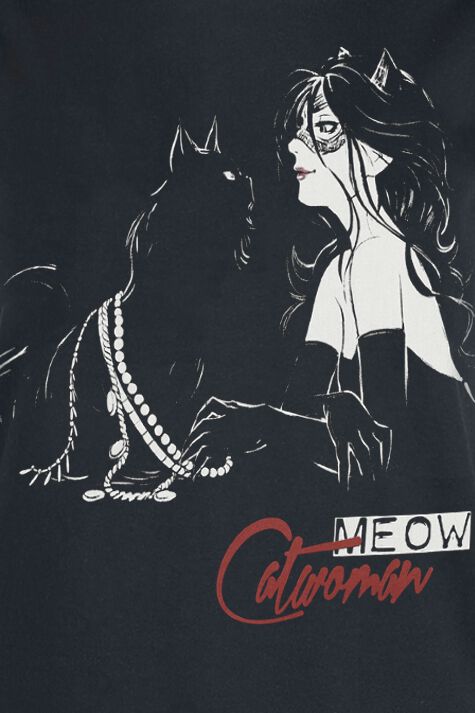 Meow | Batman T-Shirt | EMP