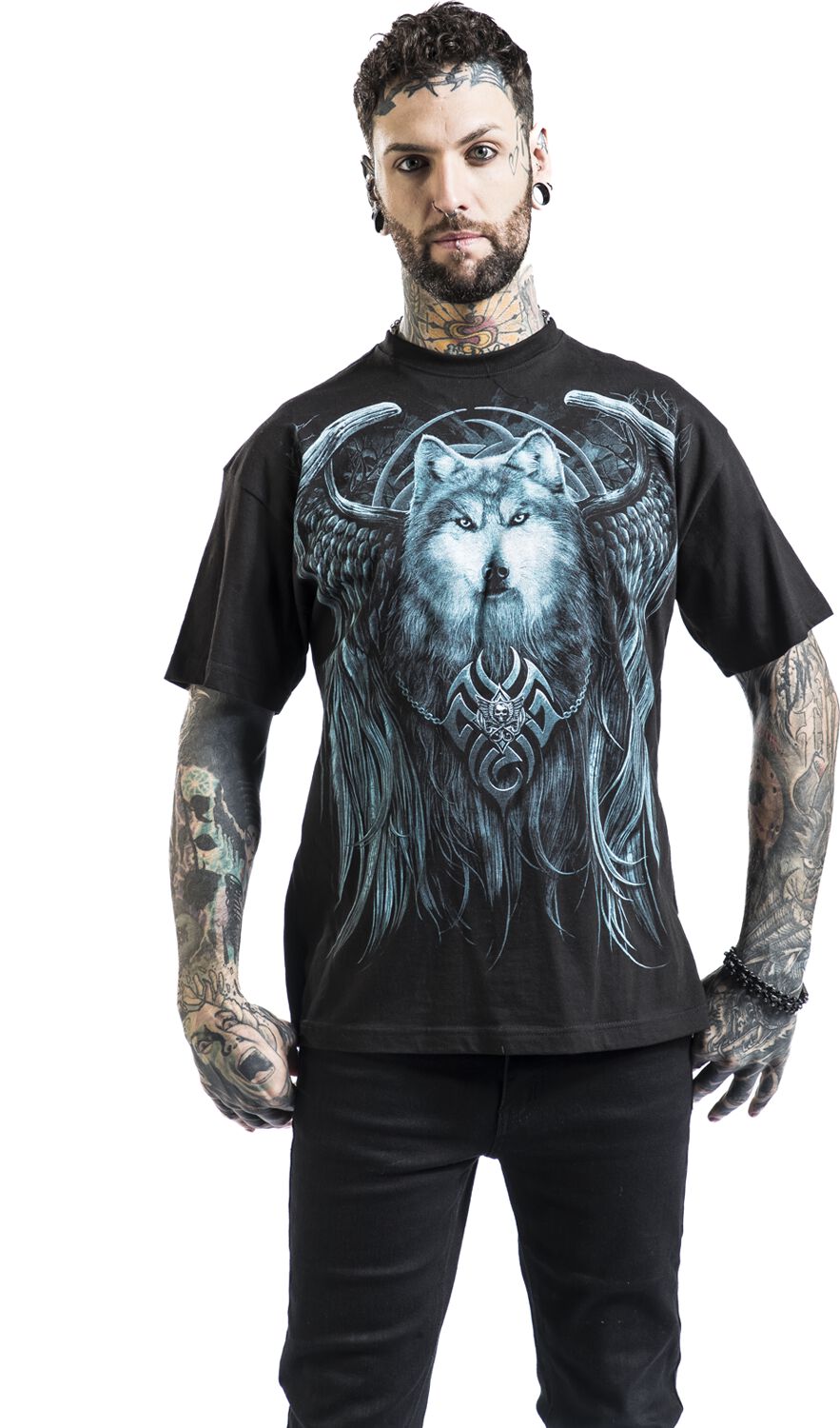 Wolf Spirit | Spiral T-Shirt | EMP