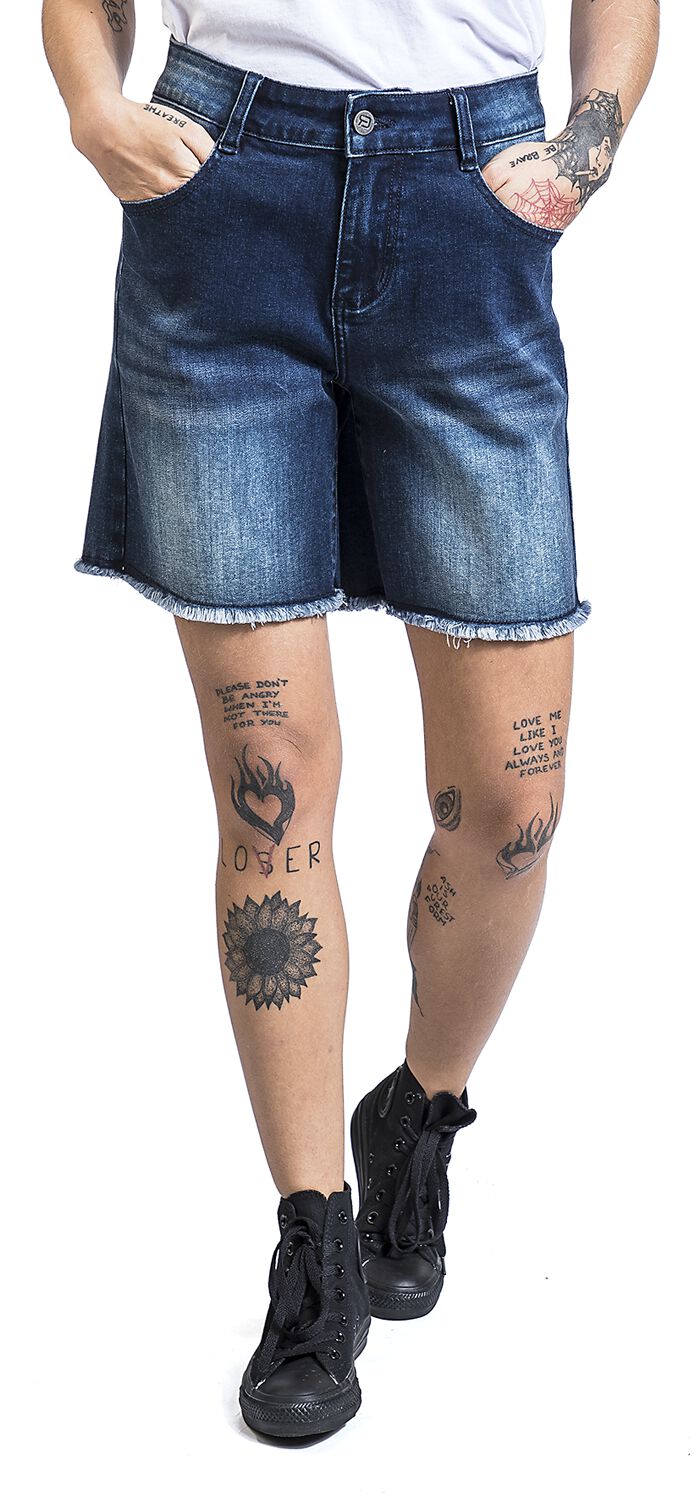 Jeans Shorts mit Destroy Detail | RED by EMP Short | EMP