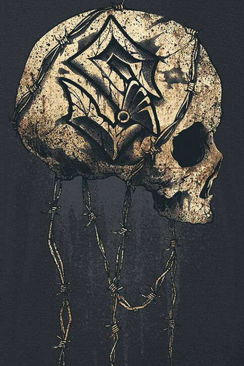 Barbed Wire Skull | Sabaton Langarmshirt | EMP