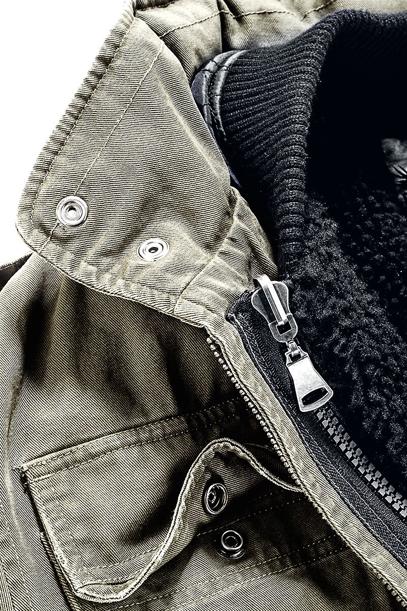 Army Field Jacket | Black Premium by EMP Winterjacke | EMP