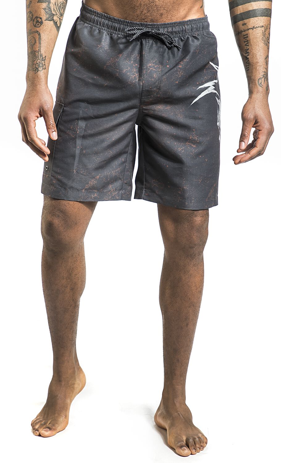 Rock Skull Swim Shorts | Rock Rebel by EMP Badeshort | EMP