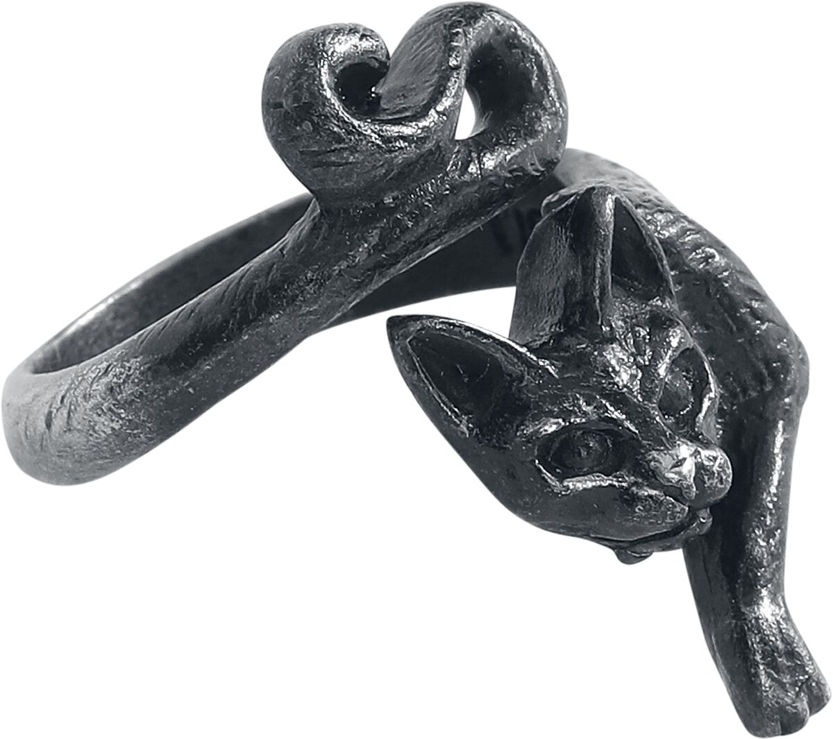 Le Chat Noir Ring | Alchemy Gothic Ring | EMP