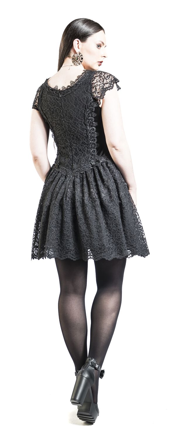 Gothic Dress | Sinister Gothic Kurzes Kleid | EMP