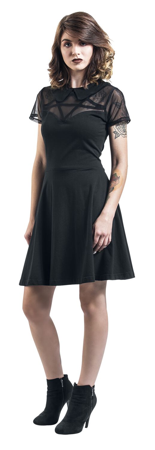 Hexxed Dress | Heartless Kurzes Kleid | EMP