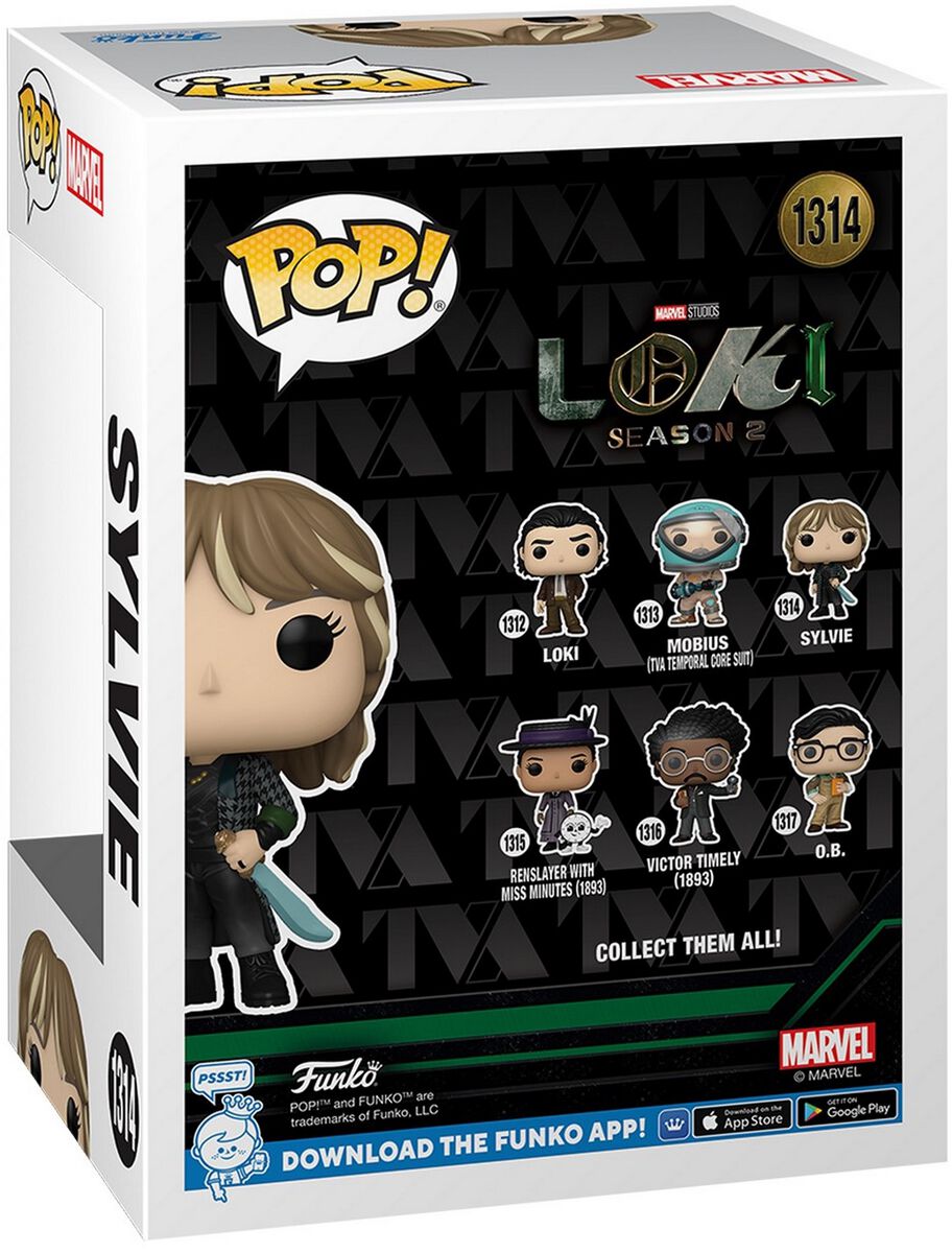 Season 2 - Sylvie Vinyl Figur 1314 | Loki Funko Pop! | EMP