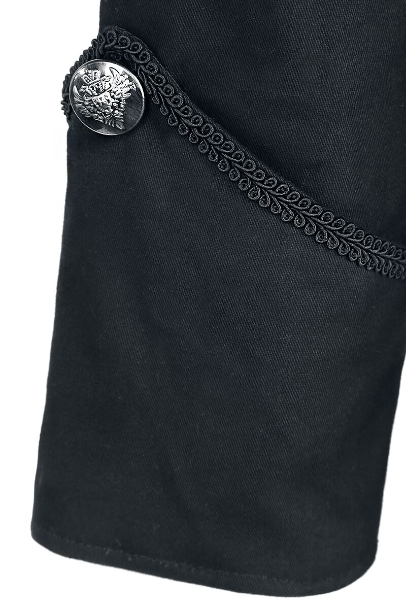 Dark Brocade Coat | Altana Industries Militärmantel | EMP