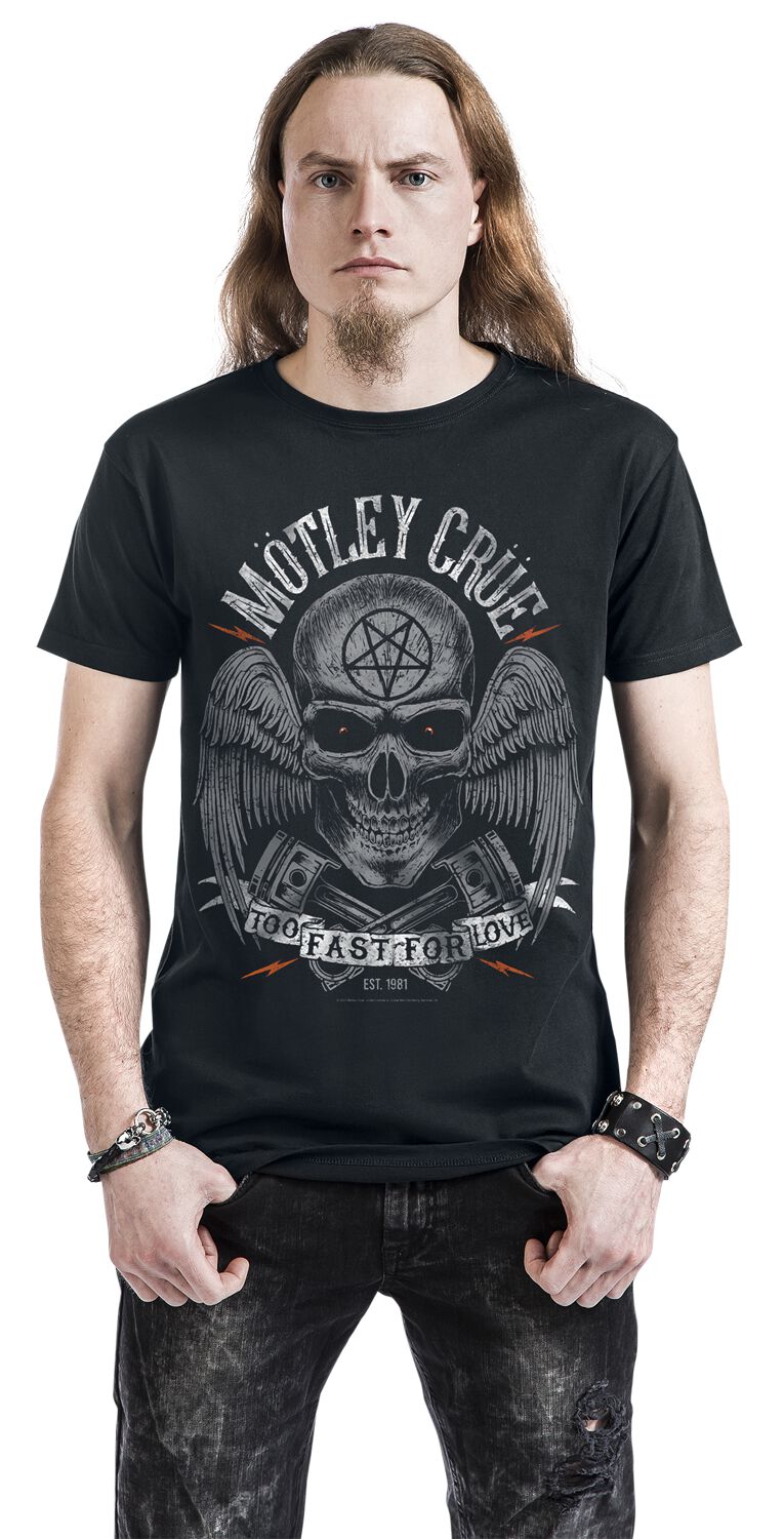Too Fast For Love Skully | Mötley Crüe T-Shirt | EMP
