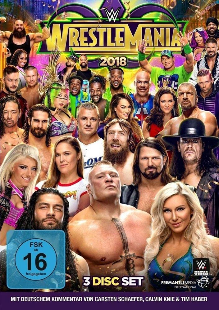 Wrestlemania 34 | WWE DVD | EMP