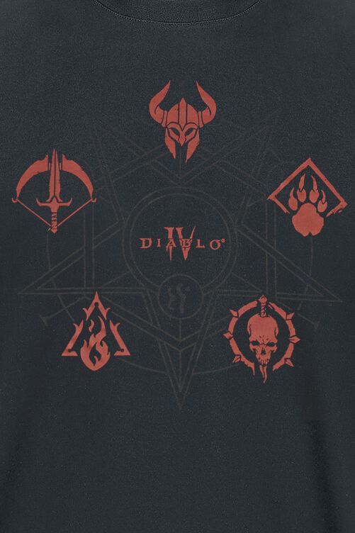 4 - Class Icons | Diablo T-Shirt | EMP
