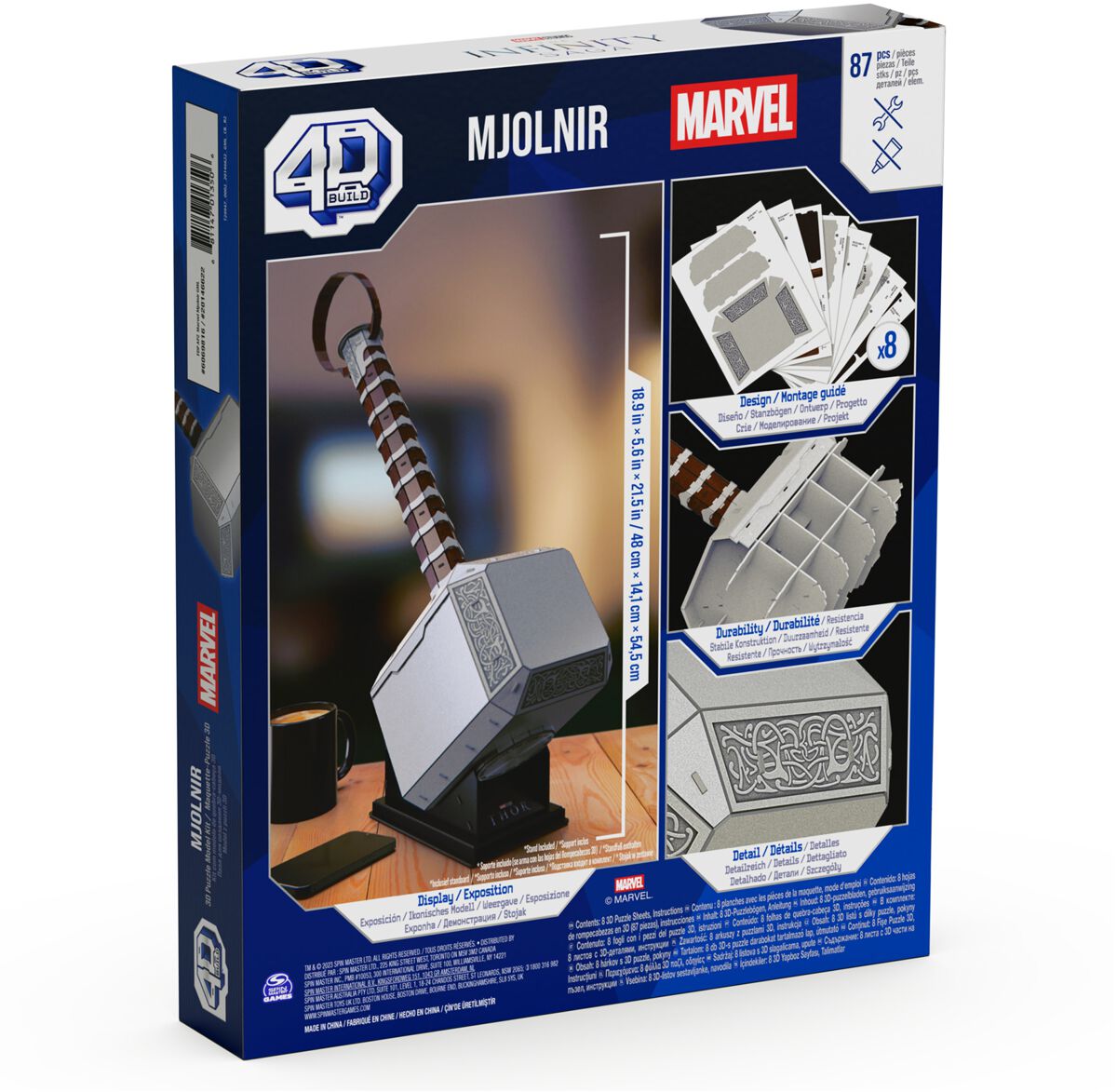 4D Build - Thor's Hammer | Thor Puzzle | EMP