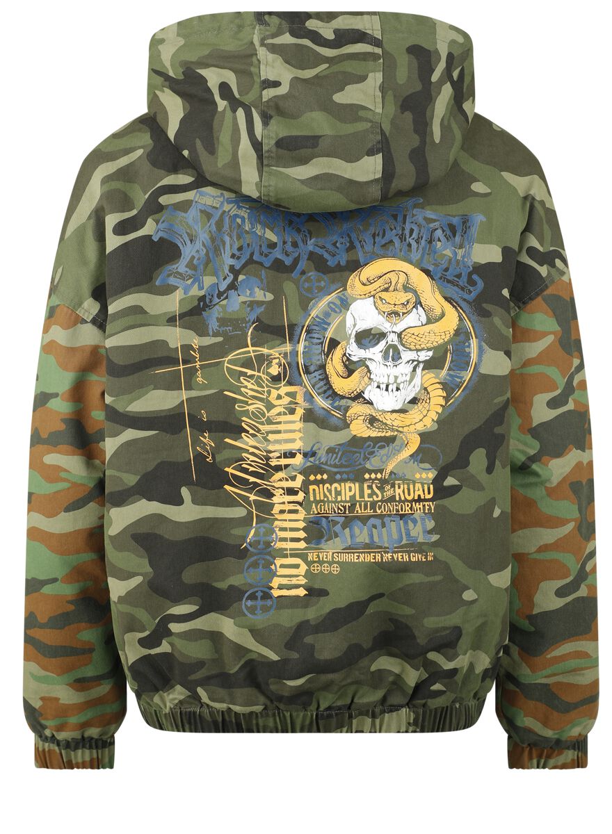 Camouflage Jacket | Rock Rebel by EMP Übergangsjacke | EMP