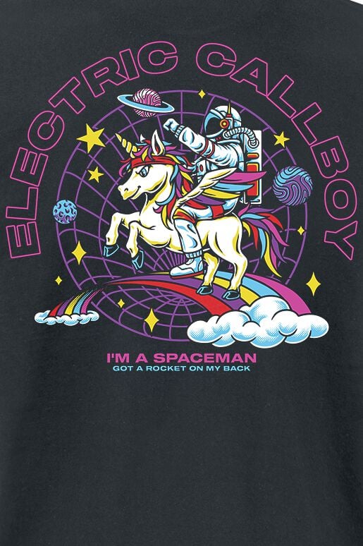Spaceman Unicorn | Electric Callboy T-Shirt | EMP