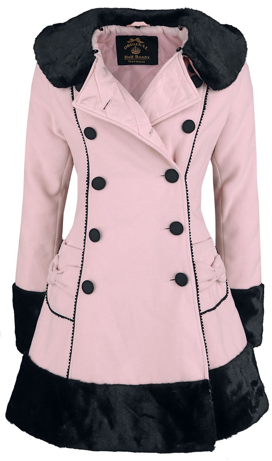 Sarah Jane Coat | Hell Bunny Wintermantel | EMP