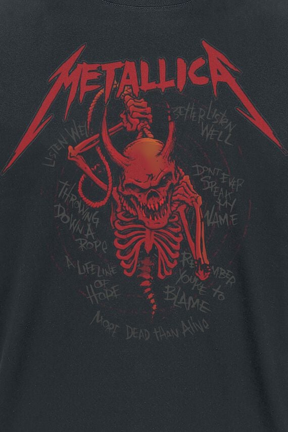 Skull Screaming Red 72 Seasons | Metallica T-Shirt | EMP