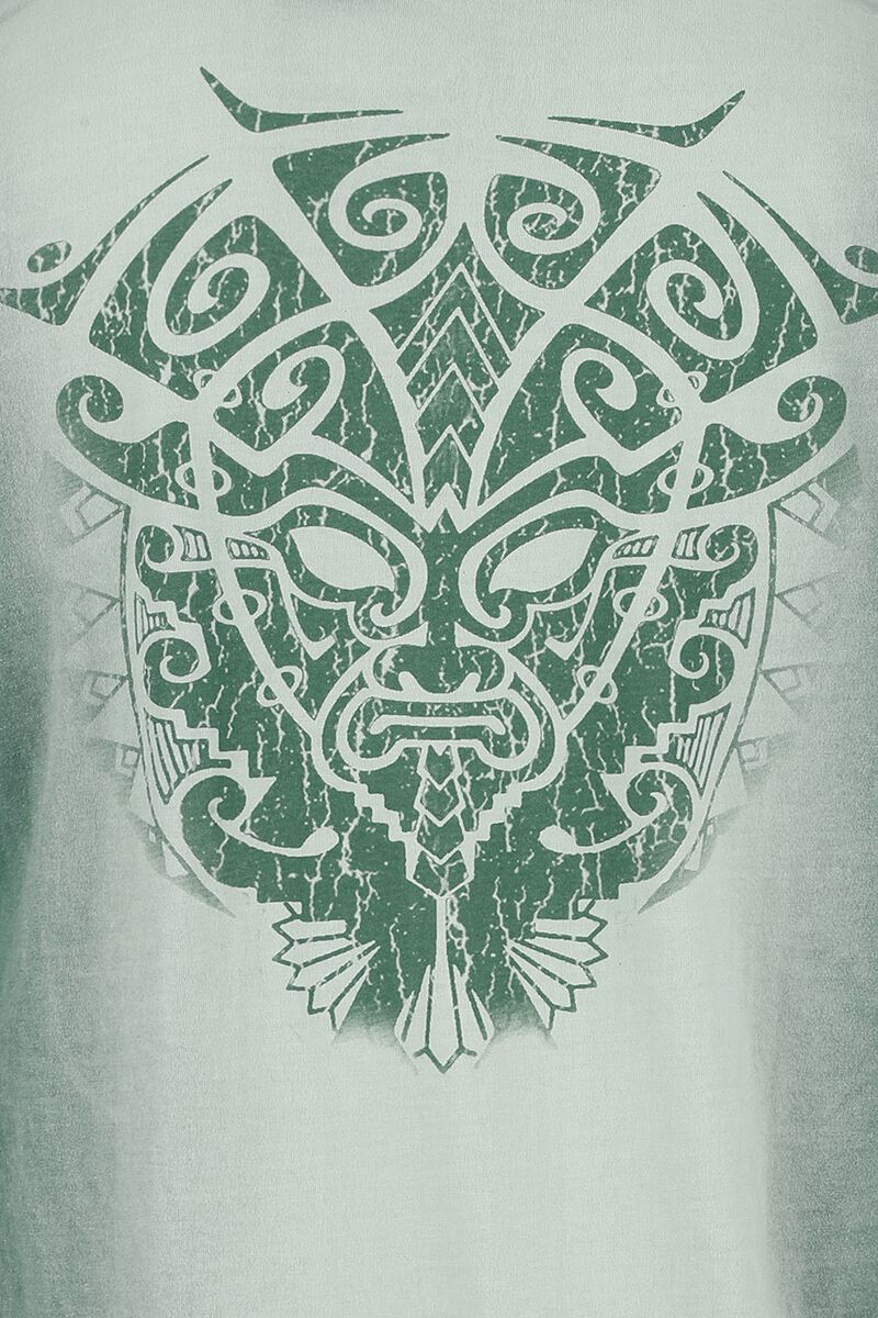 Aztec Mask Tattoo | Outer Vision T-Shirt | EMP