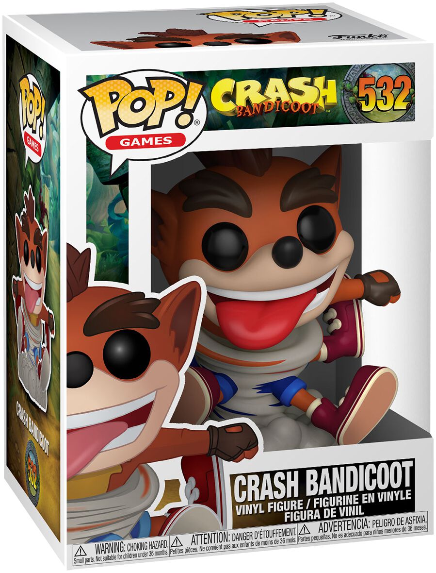 [Funko Pop] Figurine Crash Bandicoot (Crash Bandicoot) #273