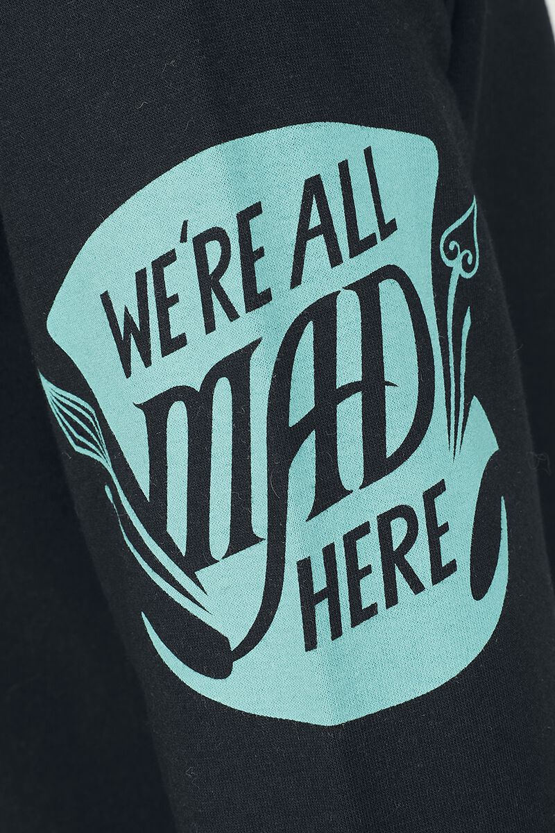 Mad Cat | Alice im Wunderland Mittellanges Kleid | EMP