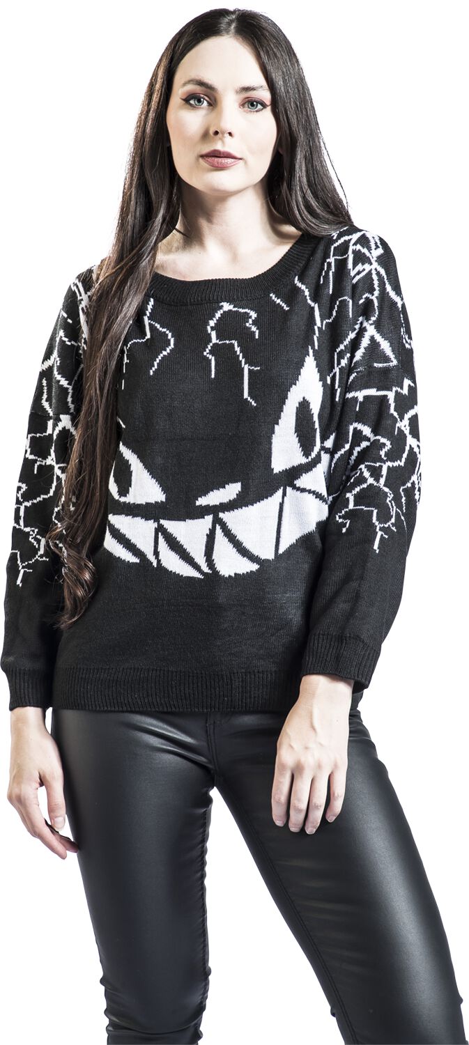 Sinister Grin Jumper | Heartless Strickpullover | EMP