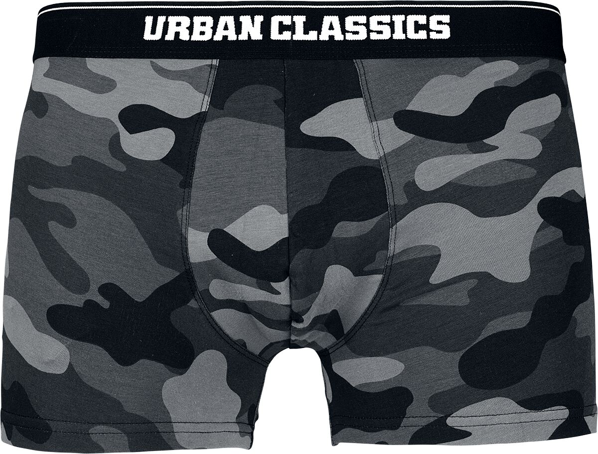 2-Pack Camo Boxer Shorts | Urban Classics Boxershort-Set | EMP