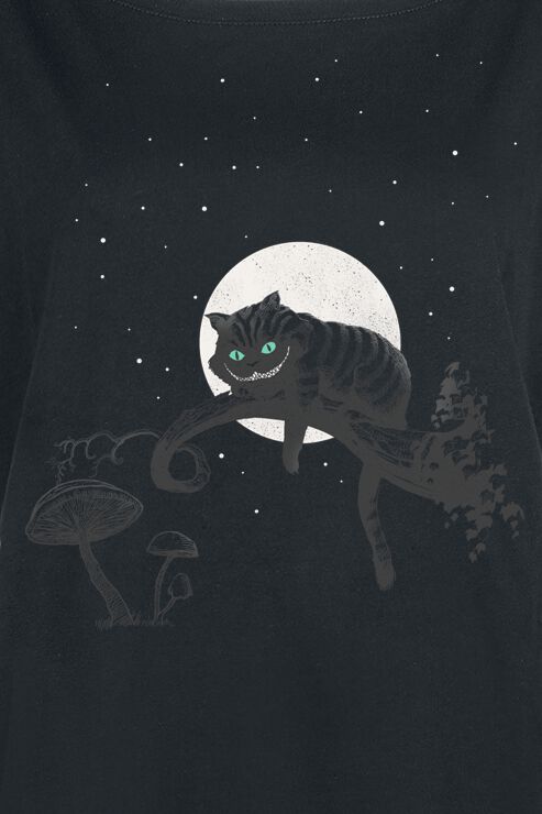 Chesire Cat Crazy Nights | Alice im Wunderland T-Shirt | EMP