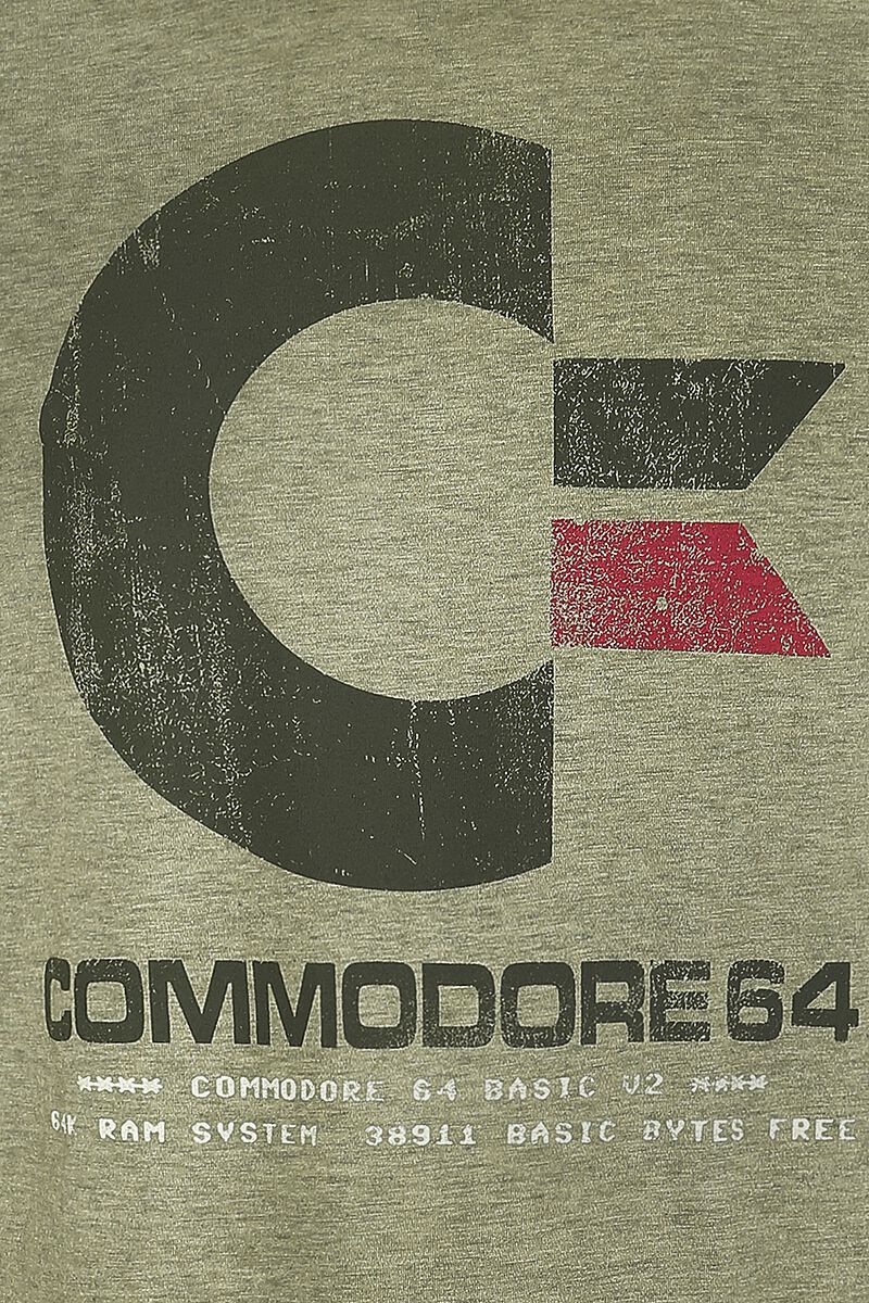C64 Logo - Vintage | Commodore 64 T-Shirt | EMP