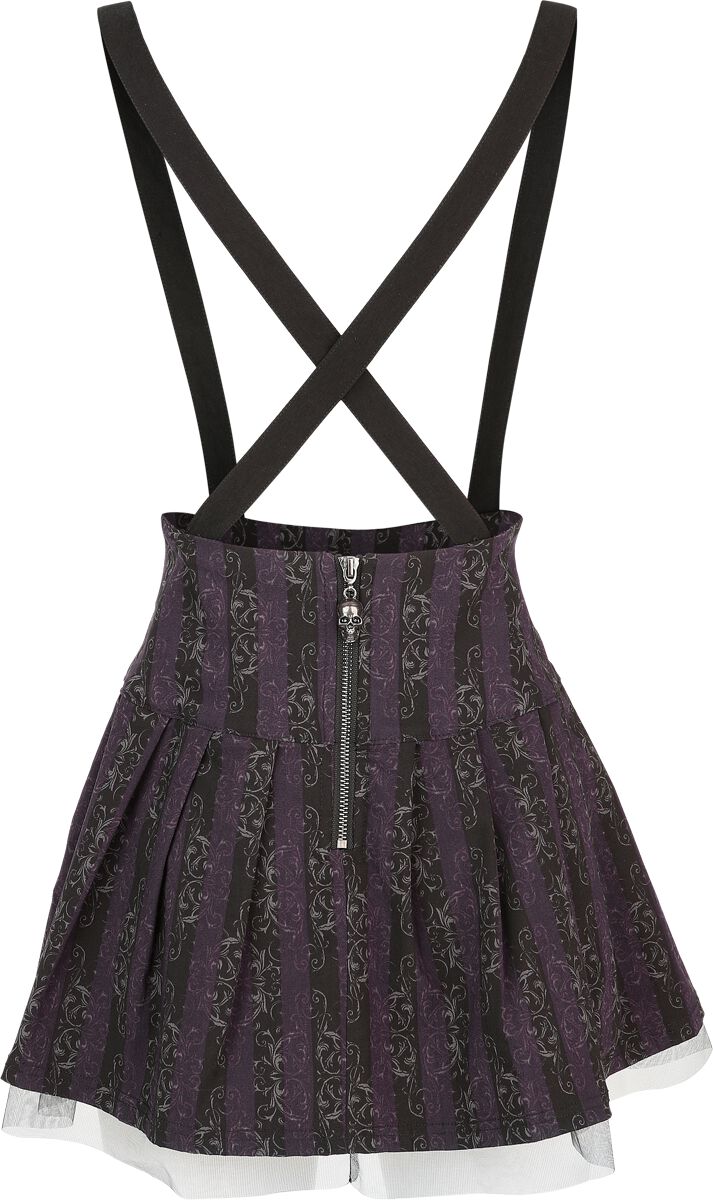 Corpse Bride II - Haunted Phase Pinafore Skirt | Killstar Kurzer Rock | EMP