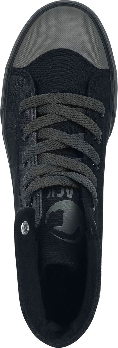 Sneaker with Skull Print | Black Premium by EMP Sneaker high | EMP