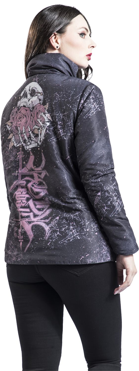 Rock Rebel Jacket with Skull Print | Rock Rebel by EMP Winterjacke | EMP