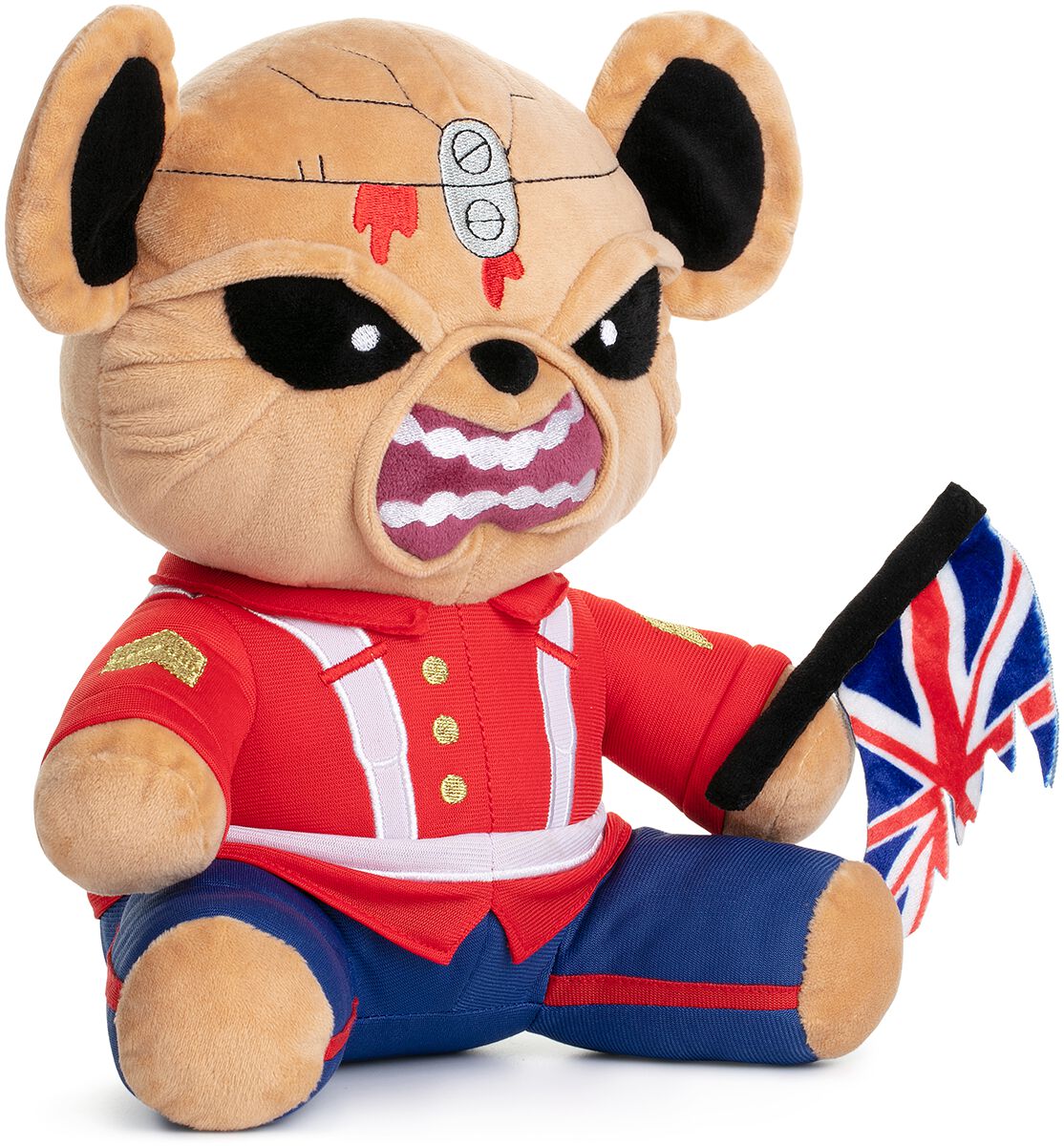 Eddie der Trooper Teddy Plüschfigur | Iron Maiden Plüschfigur | EMP