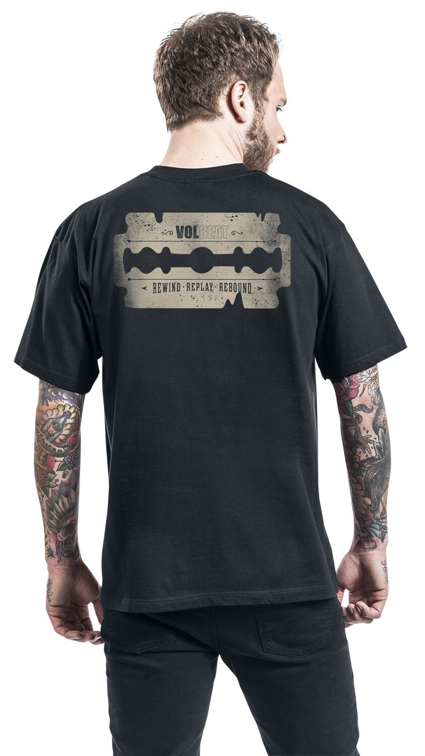 Distressed Logo | Volbeat T-Shirt | EMP