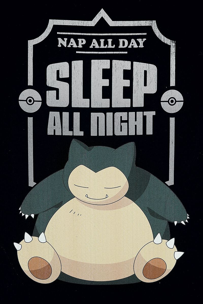 Relaxo - Sleep All Night | Pokémon T-Shirt | EMP