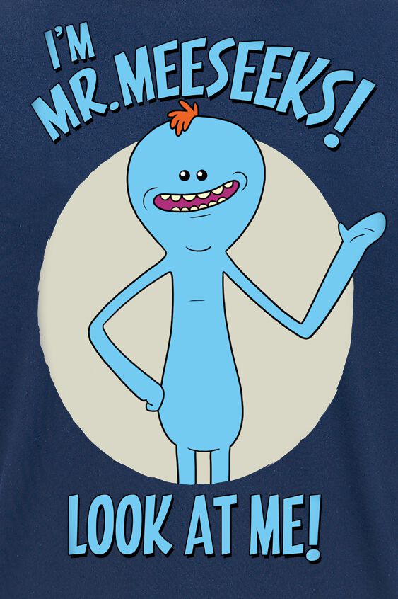 Mr. Meeseeks | Rick And Morty T-Shirt | EMP