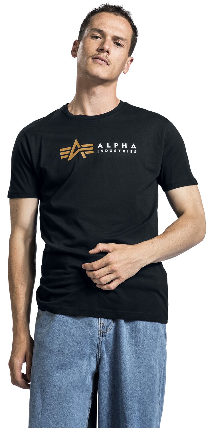 Alpha Label T-Shirt | Alpha Industries T-Shirt | EMP