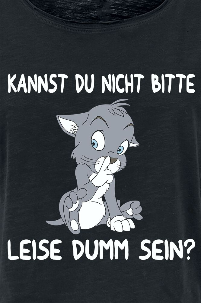 Kannst du nicht bitte leise dumm sein? | Tierisch T-Shirt | EMP