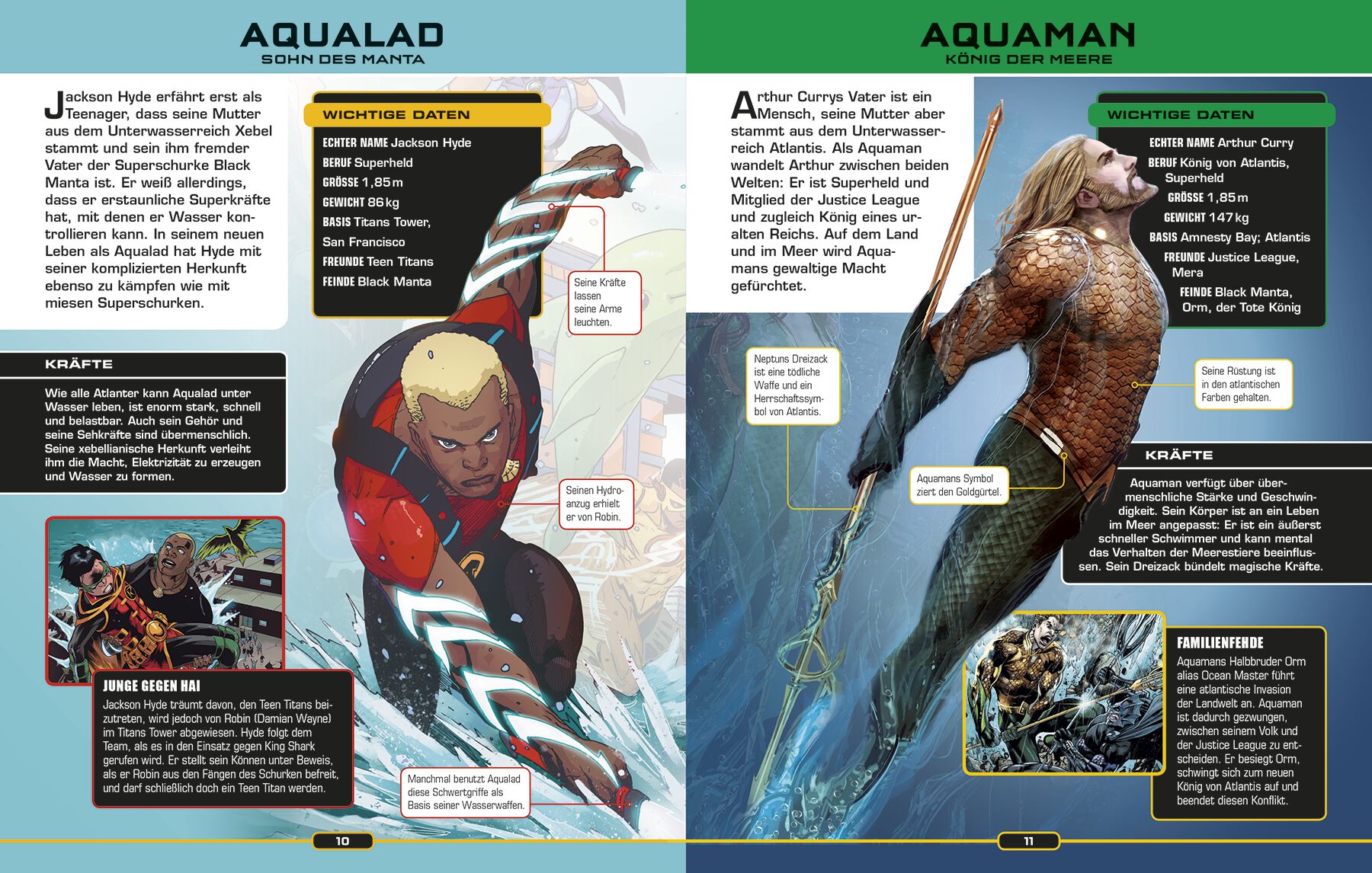 Das große Superhelden-Lexikon | DC Comics Sachbuch | EMP