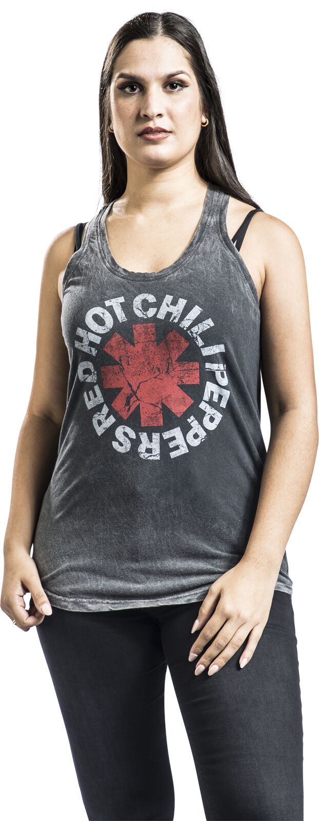 Distressed Logo | Red Hot Chili Peppers Tank-Top | EMP