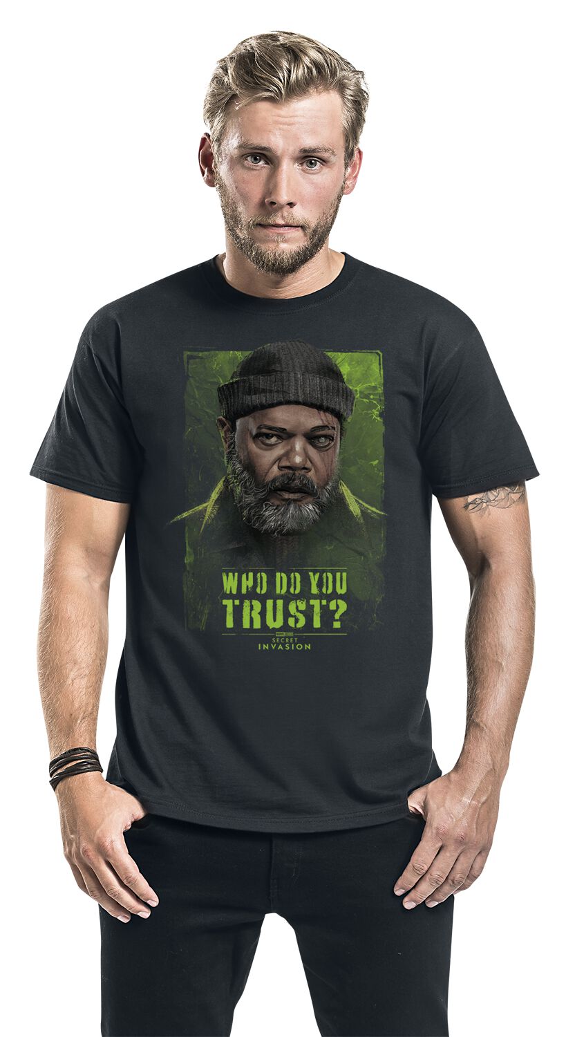 Who Do You Trust? Nick Fury | Secret Invasion T-Shirt | EMP