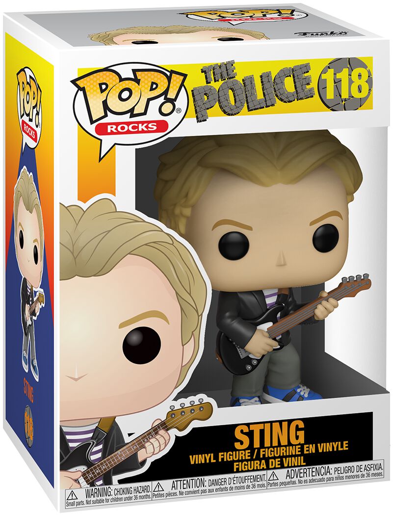 Figurine Sting (The Police) | Funko Pop